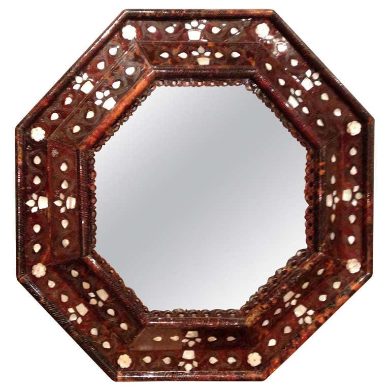 Extremely Rare 17th C. Spanish Colonial Mirror at 1stDibs