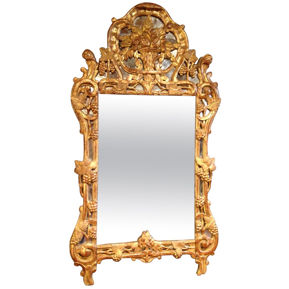 18th Fine French Provence Mirror at 1stDibs