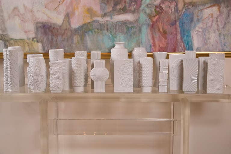 Large Selection of German Bisque Pottery 1960s at 1stDibs