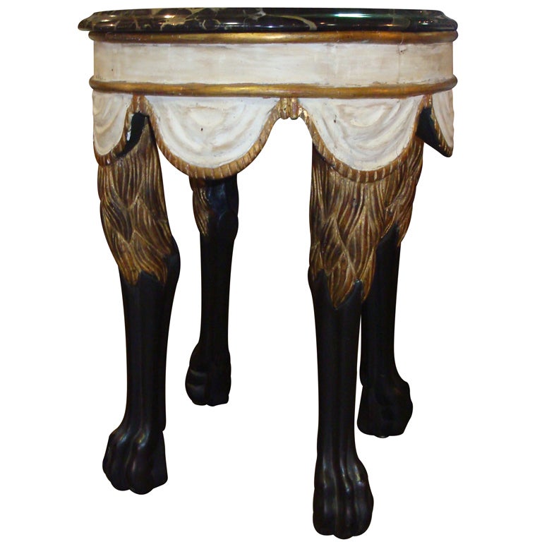 Lion leg table by Dennis and Leen at 1stDibs