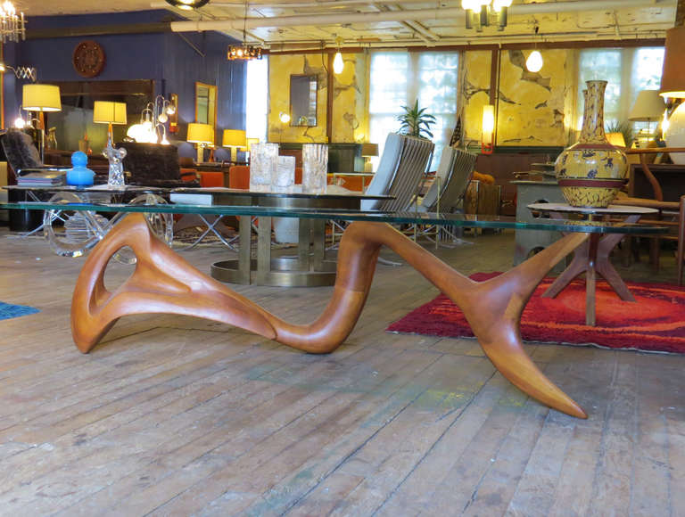 Sculpted Fish Table For Sale at 1stDibs