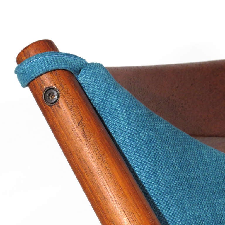 Danish Teak Rocker For Sale at 1stDibs