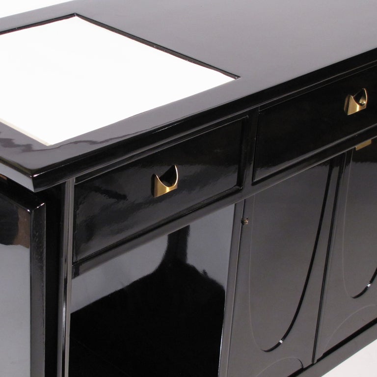 Bespoke Lacquered Server For Sale at 1stDibs