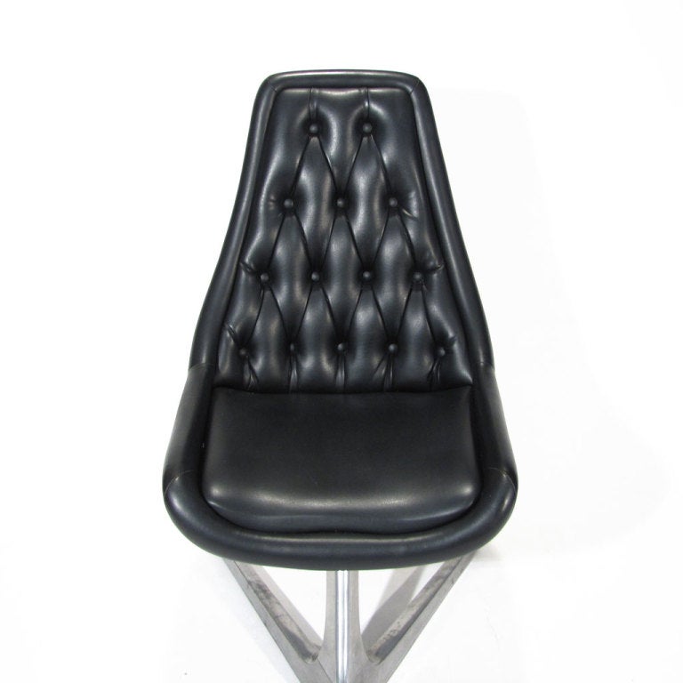 Chromcraft Sculpta Chairs at 1stDibs