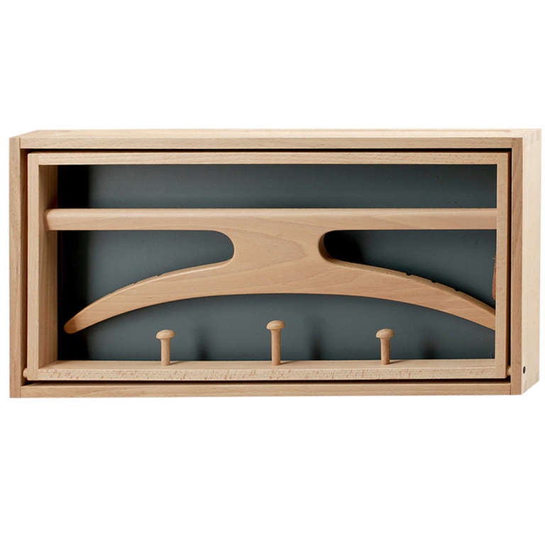 Beautiful Danish Wall Mount Folding Valet by Adam Hoff and Poul ...