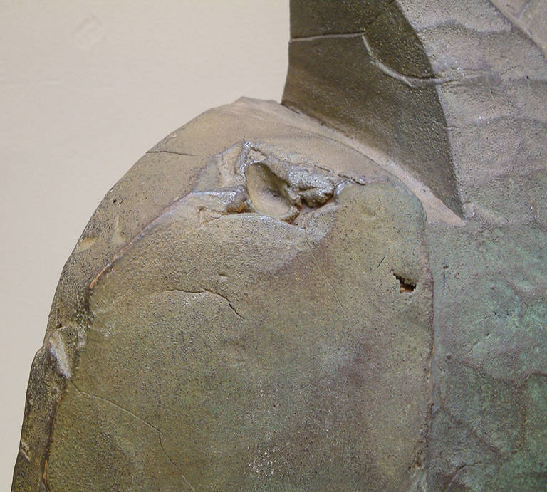 Monumental Nancy Jurs Ceramic Torso Sculpture at 1stDibs