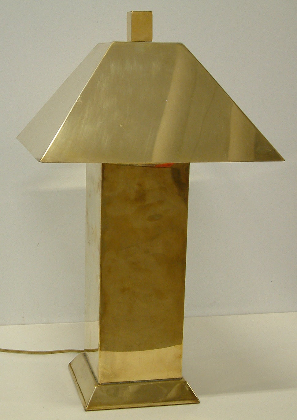 Hart Associates Brass Table Lamp at 1stDibs
