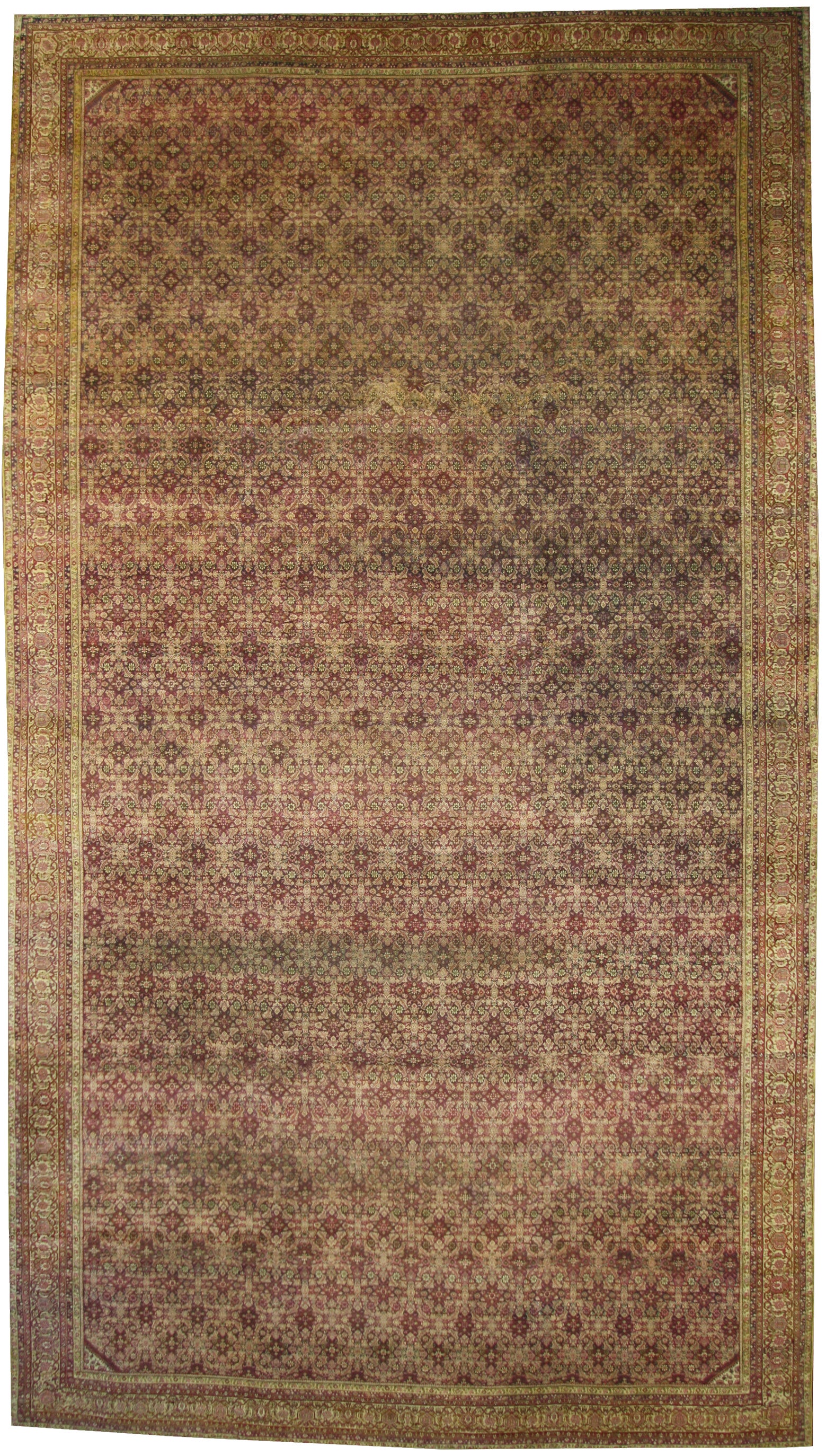 Antique Indian Palace Size Rug with Luxe Venetian Renaissance Style For ...