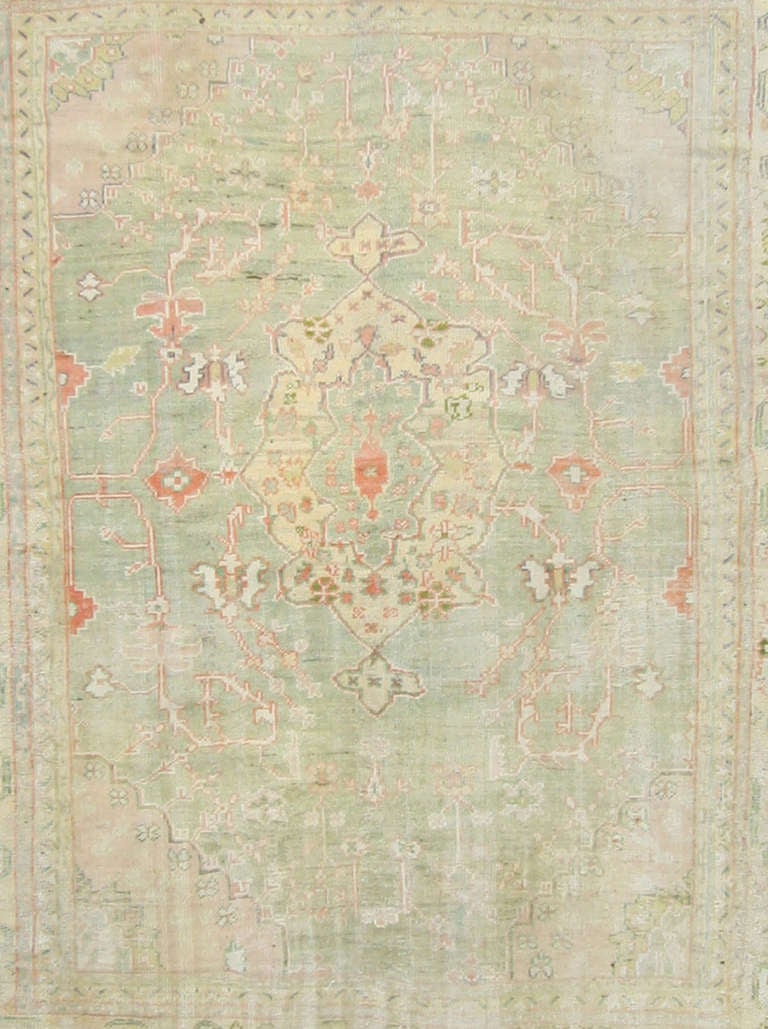 Antique Turkish Oushak at 1stDibs