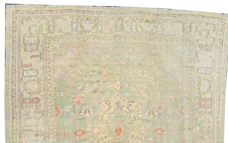Antique Turkish Oushak at 1stDibs