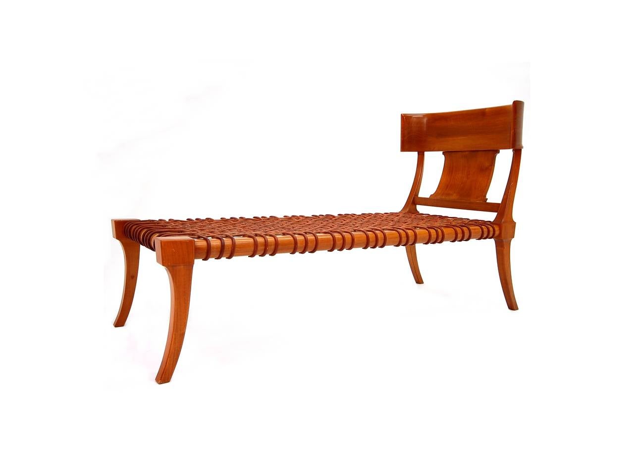 Klini Chaise by T.H. Robsjohn-Gibbings for Saridis For Sale at 1stDibs