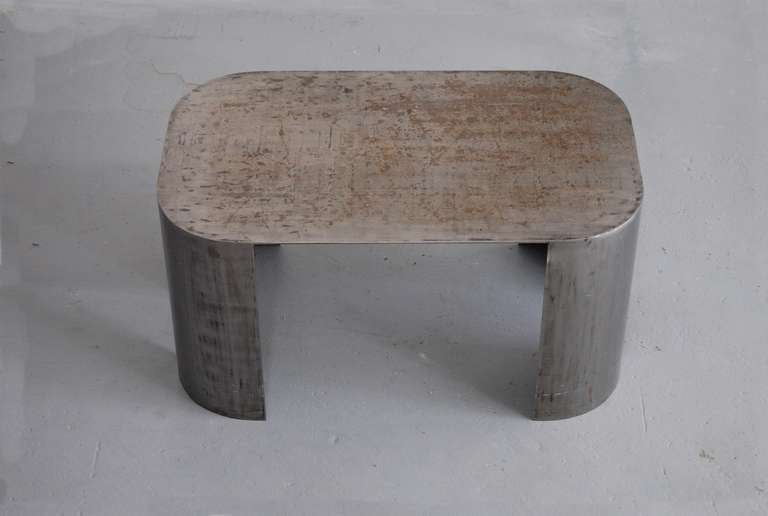 Custom-Made Steel Low Table by Luten Clarey Stern For Sale at 1stDibs ...