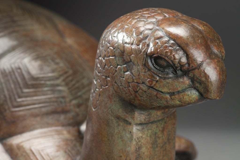 Rare Paul Manship Bronze Tortoise at 1stDibs | paul manship sculpture ...