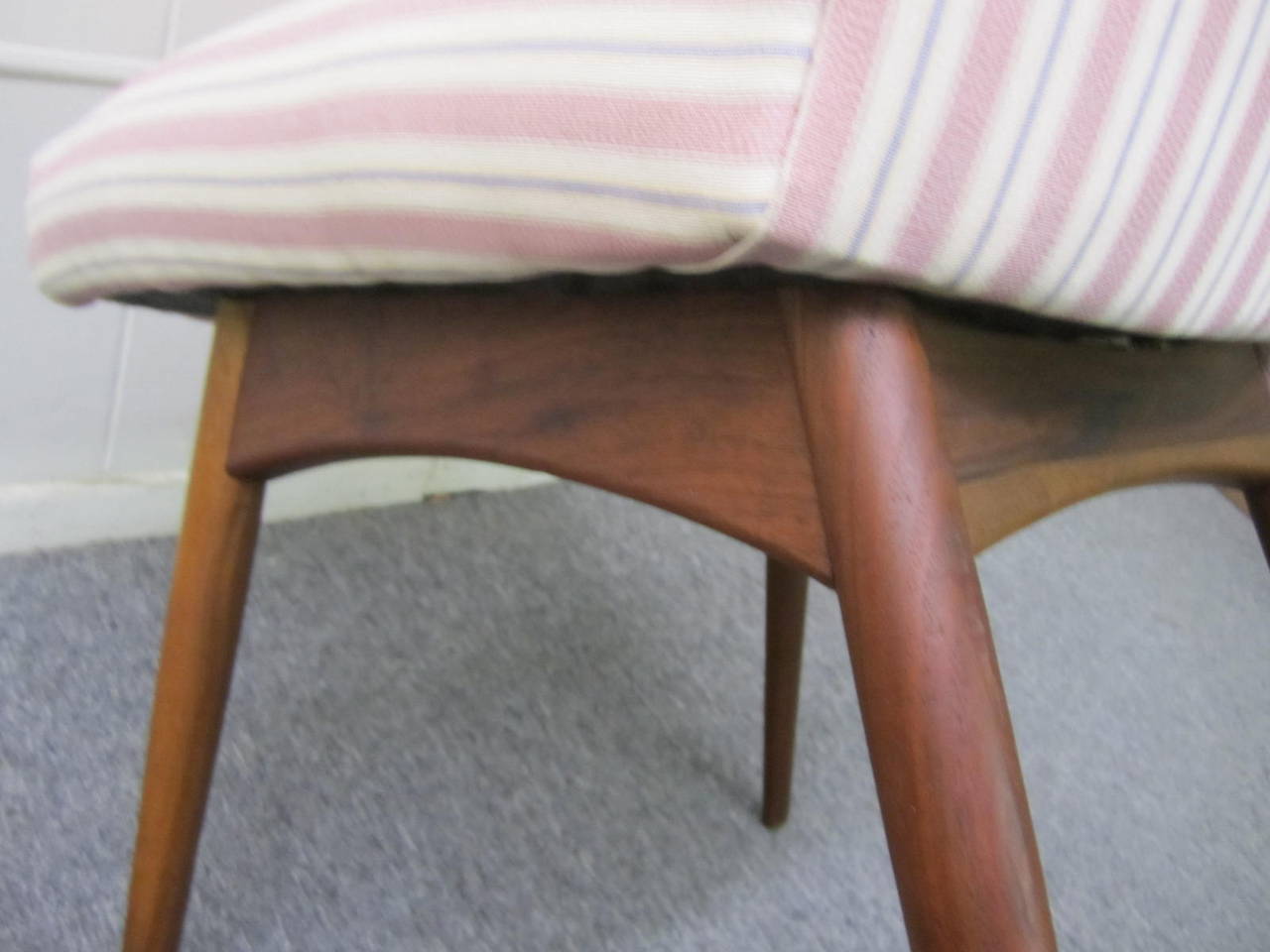 Four Adrian Pearsall High Back Dining Chairs by Craft Associates, Mid ...