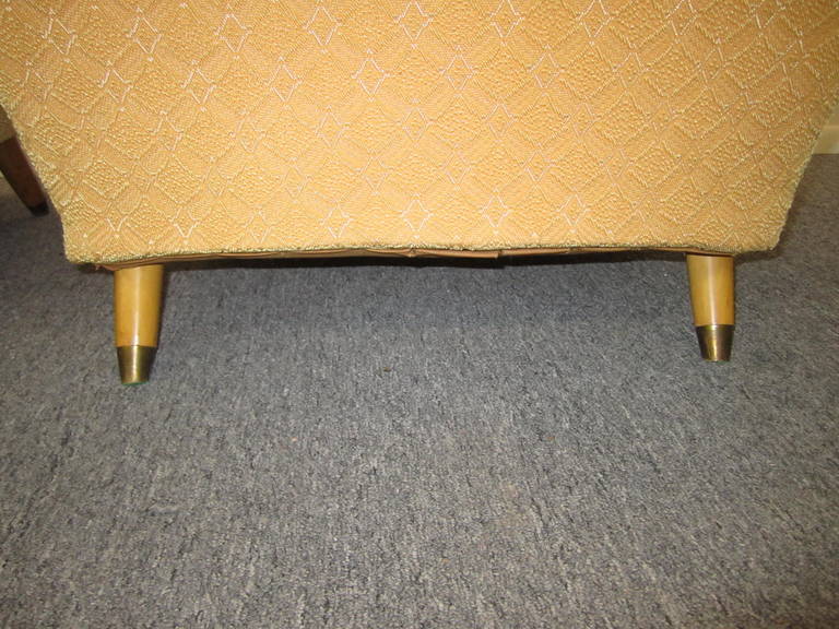 Lovely Pair of Lawrence Peabody style Lounge Chairs Mid-century Modern ...