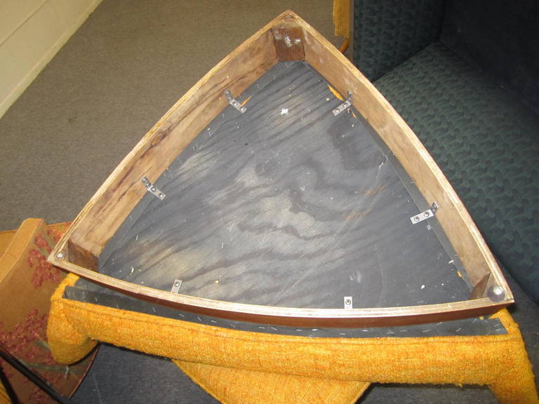 Extremely Rare Pair of Triangular Shaped Vladimir Kagan Style Lounge ...