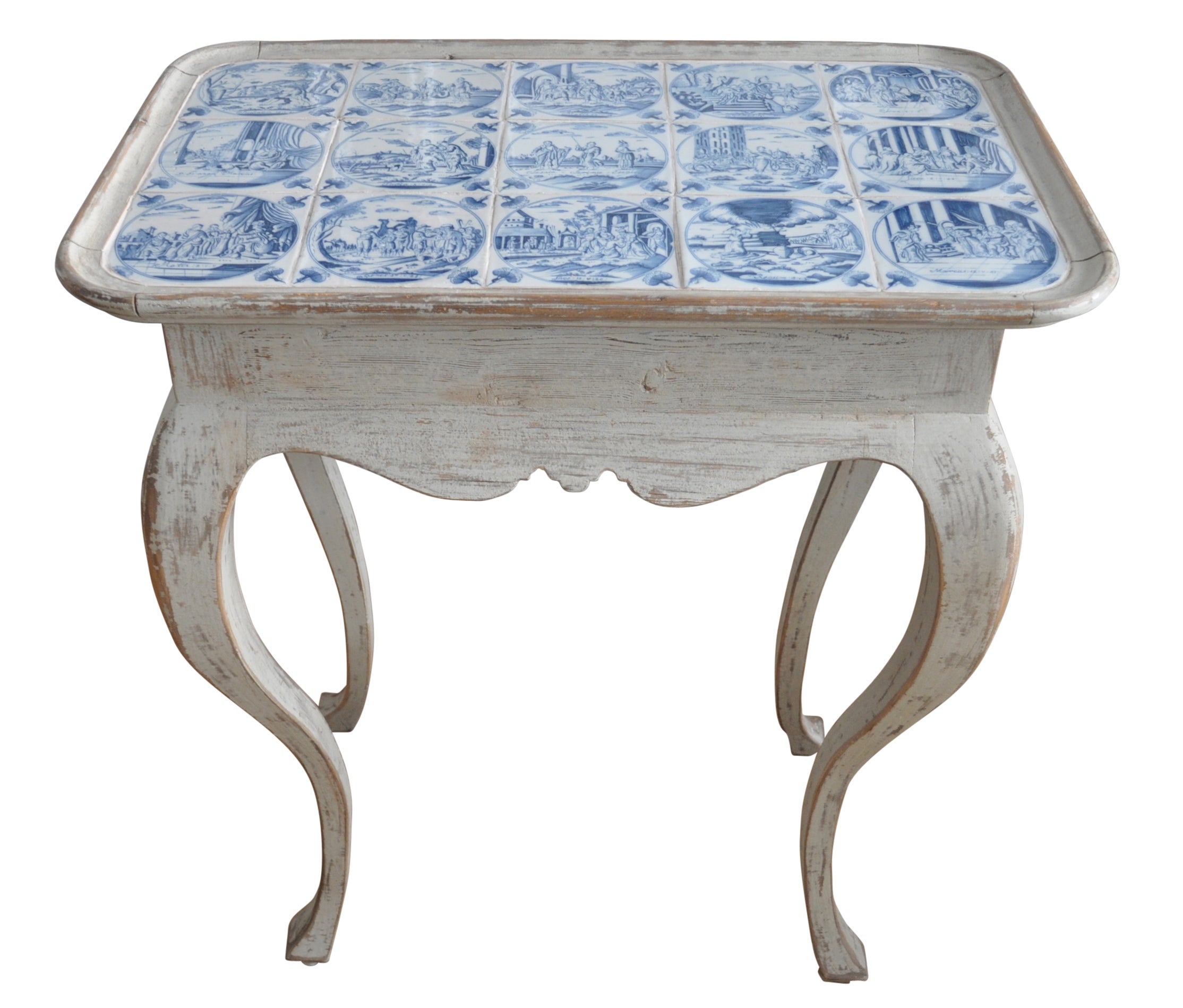Danish Tile-top Table at 1stDibs