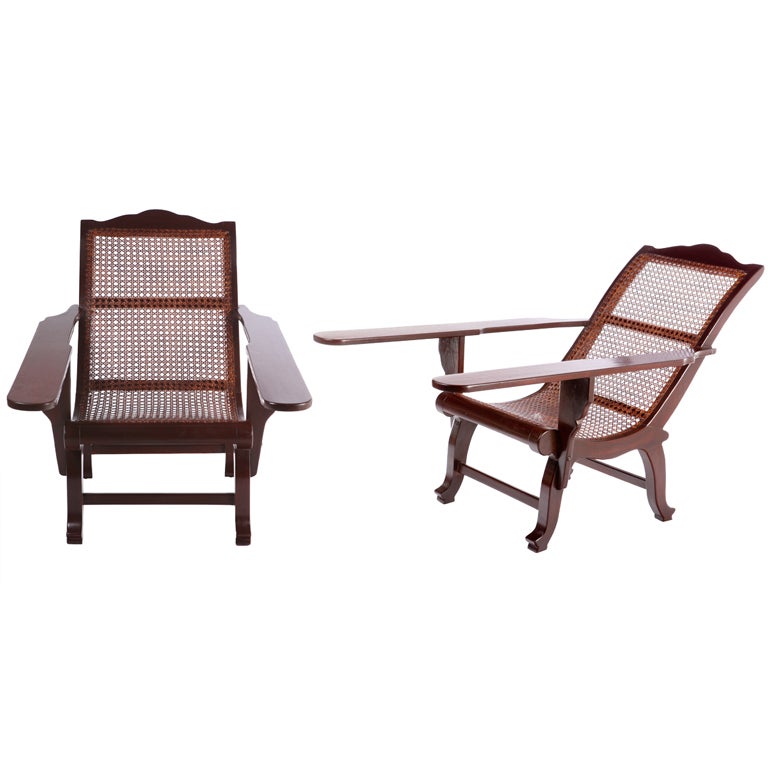 Pair of Planters Chairs at 1stDibs