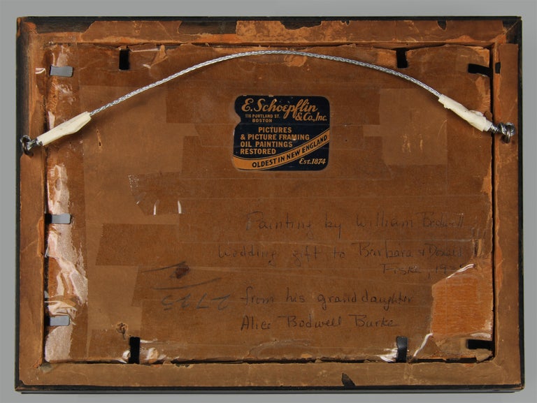 William Bodwell Oil Painting of Sailing Ships at 1stDibs