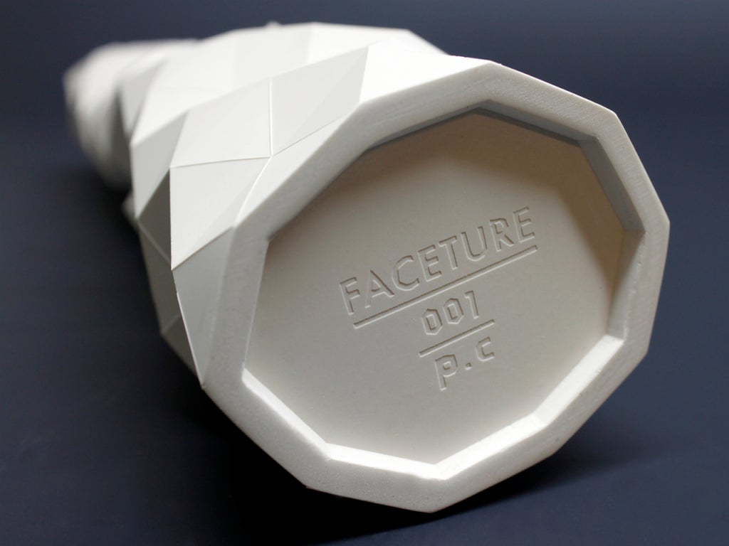 Faceture Vases by Phil Cuttance For Sale at 1stDibs