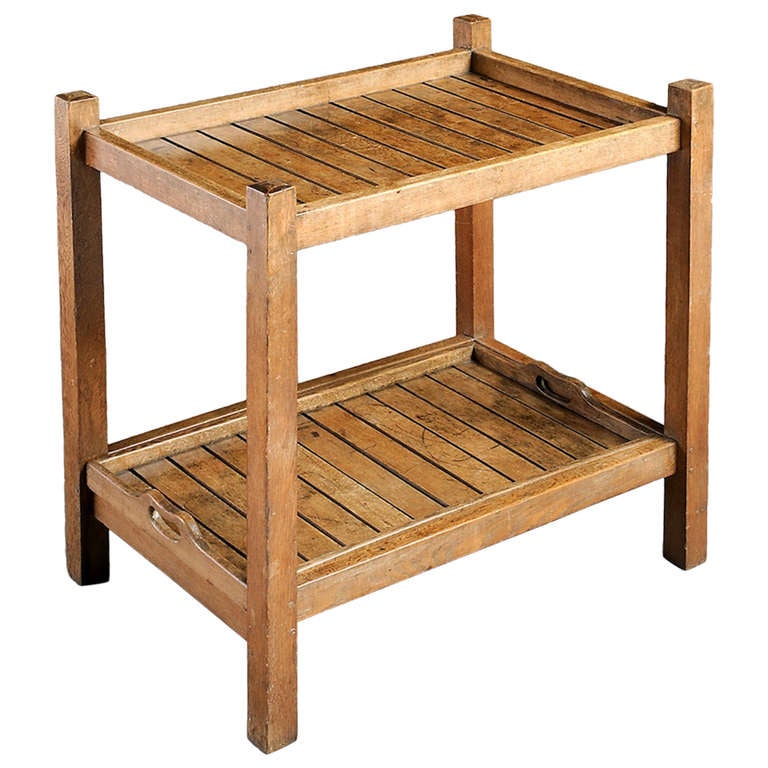 Oak Tray Table at 1stDibs