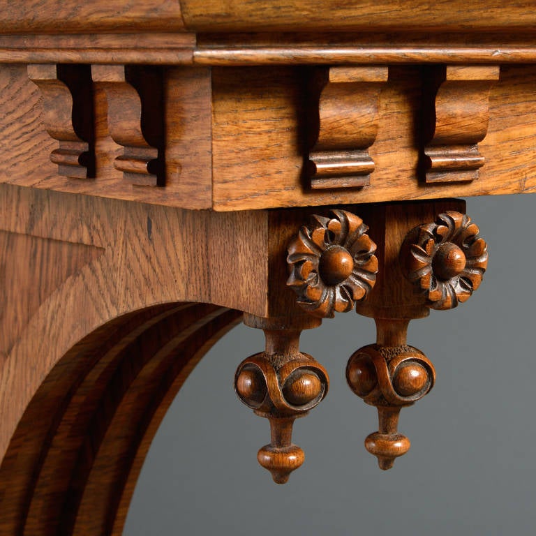 Bridgens Oak Side Table For Sale at 1stDibs