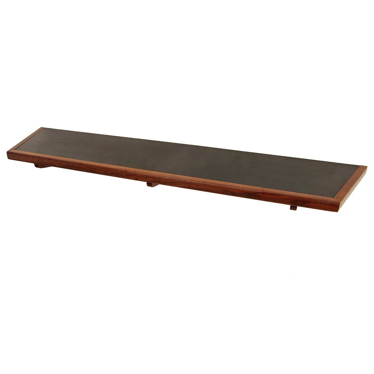 California Mid-Century Modern Floating Shelf Console For Sale at 1stDibs