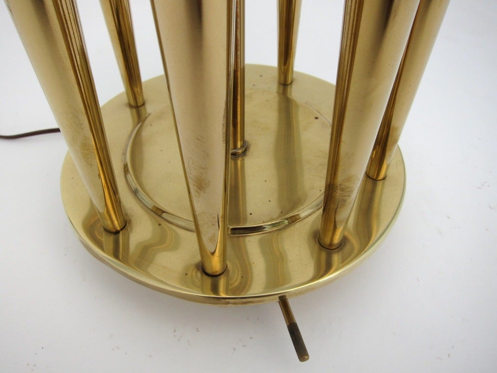 Large Scale Candelabra Table Lamp by Stiffel at 1stDibs