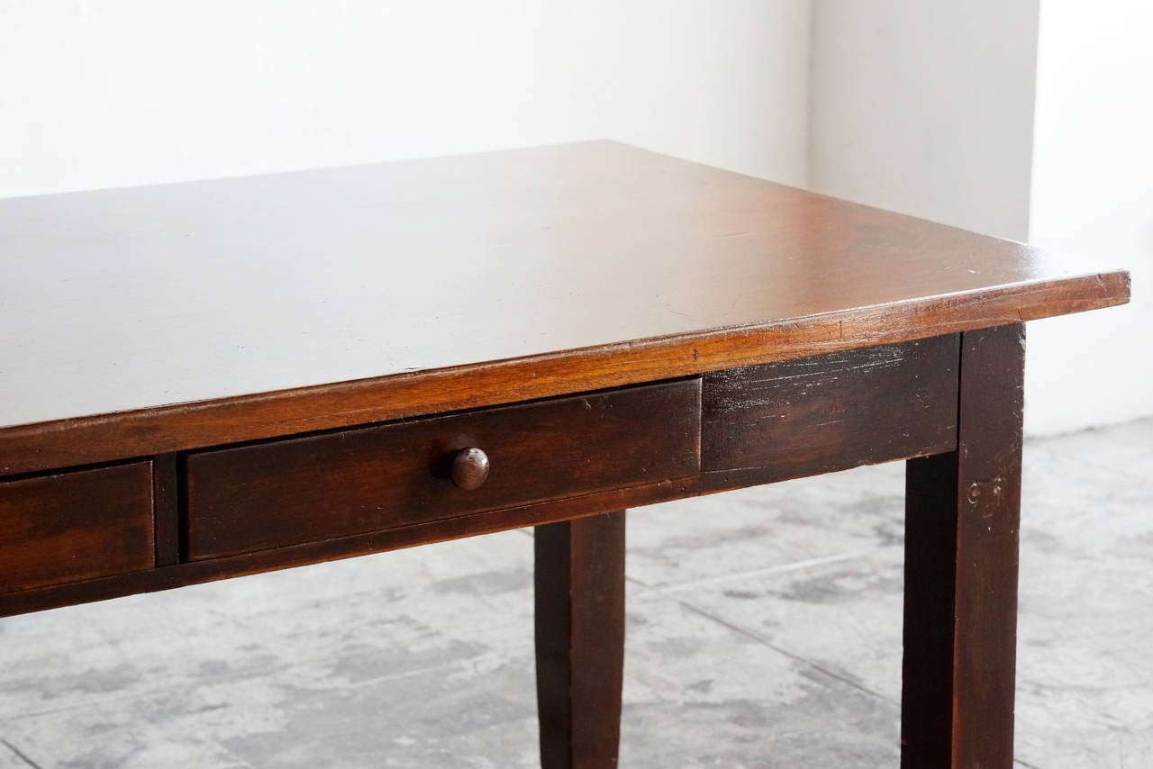American Craftsman Library Table, Mahogony at 1stDibs