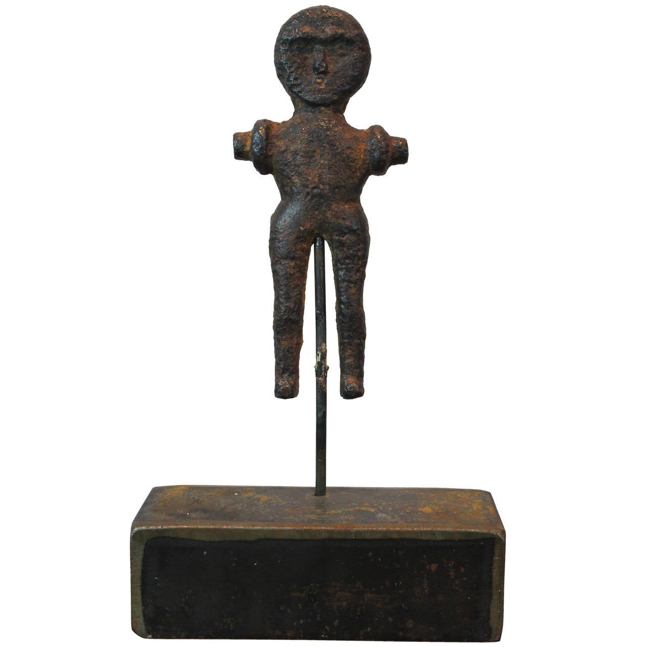 19th Century Cast Iron Figure at 1stDibs