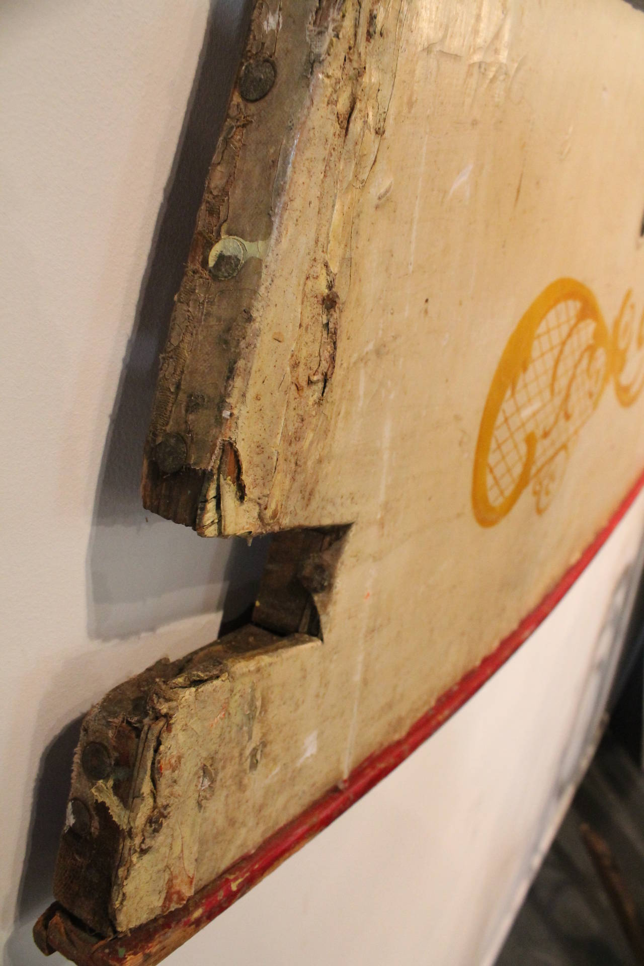 Large-Scale Hand-Painted Carnival Coin Toss Game Board For Sale at 1stDibs