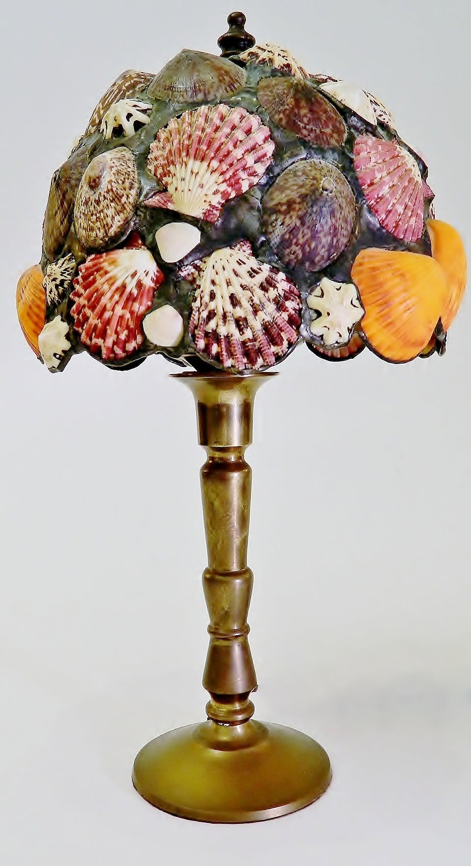 Hoosin Shell Lamp, Signed and Dated at 1stDibs | hoosin lamp