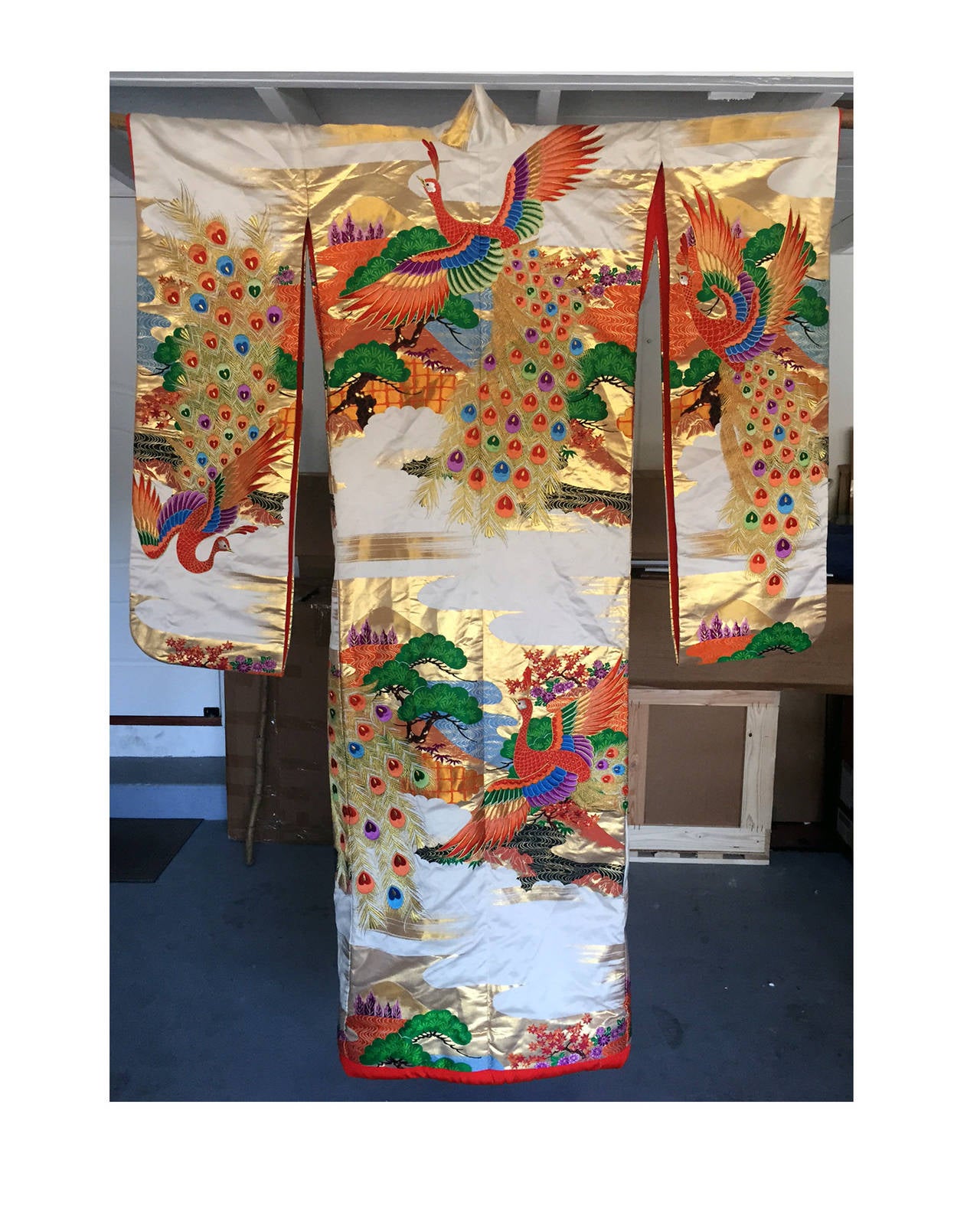 Vintage Japanese Silk Ceremonial Kimono at 1stDibs | kimono ceremonial ...