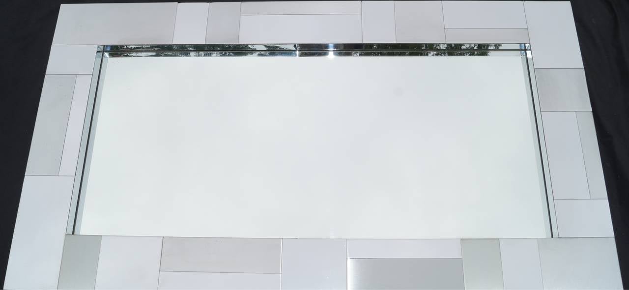 Paul Evans Patchwork Cityscape Wall Hanging Mirror at 1stDibs