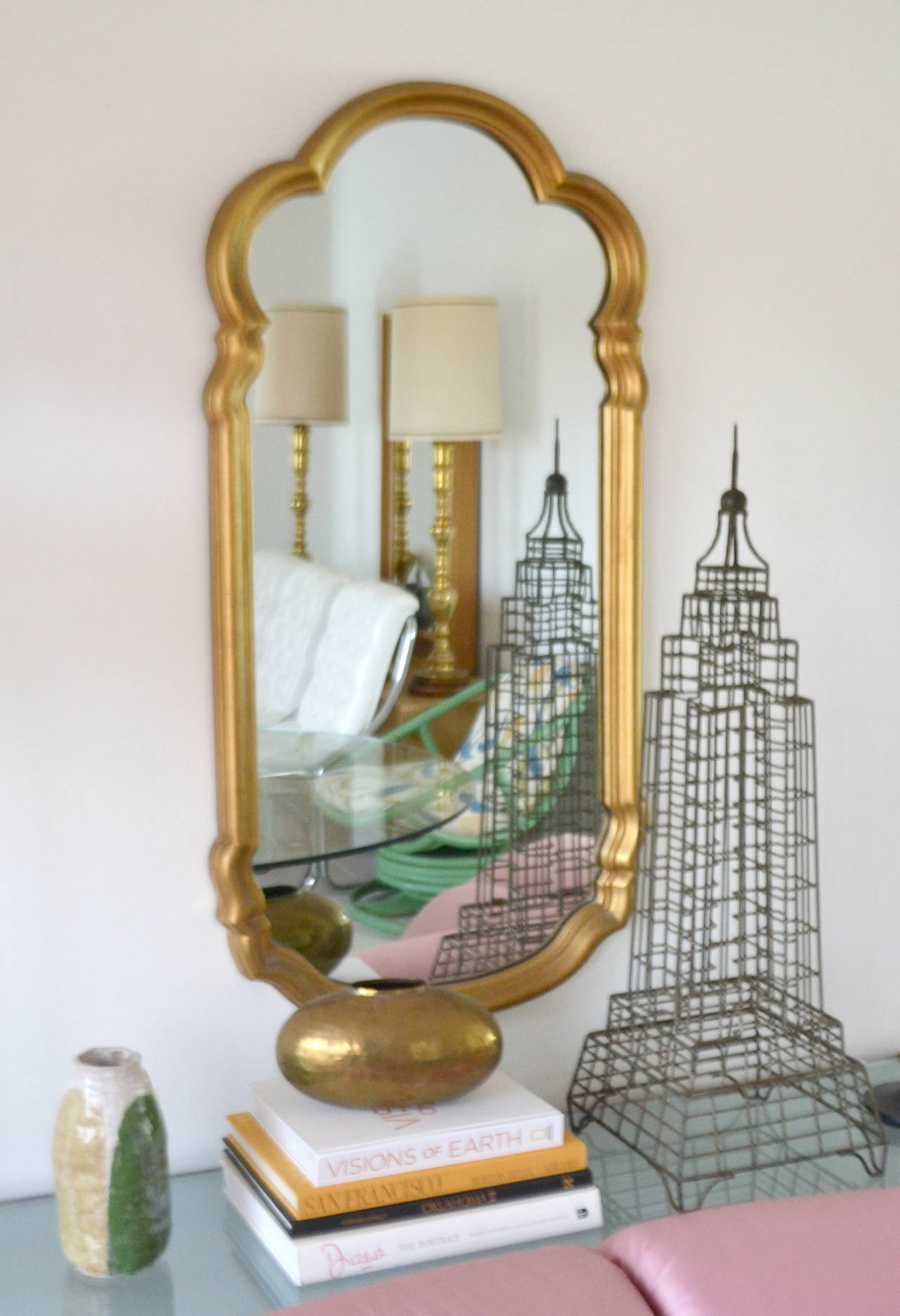 Architectural Hand-Forged Iron Rod Sculpture at 1stDibs