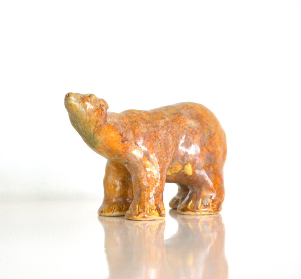 Ceramic Bear at 1stDibs