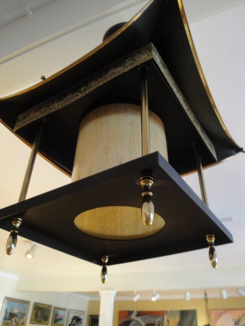 Pagoda Ceiling Fixture at 1stDibs