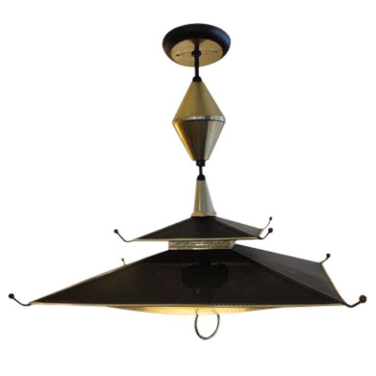 Pagoda Adjustable Ceiling Fixture at 1stDibs