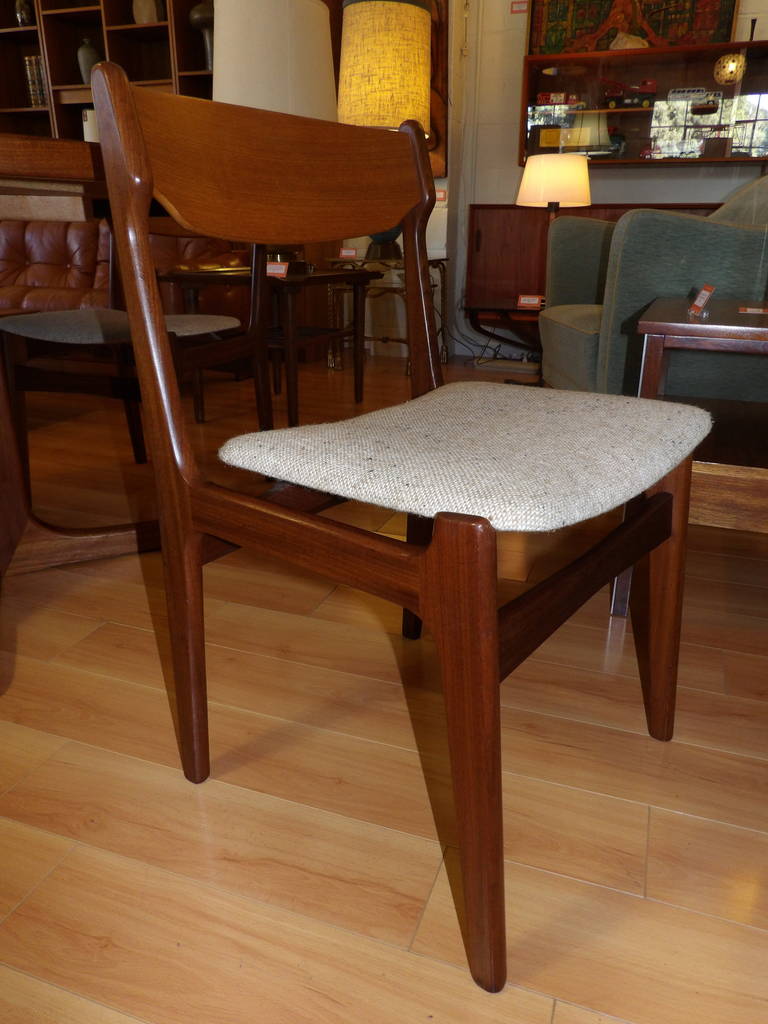 Eric Buck Teak Dining Table and Chairs at 1stDibs