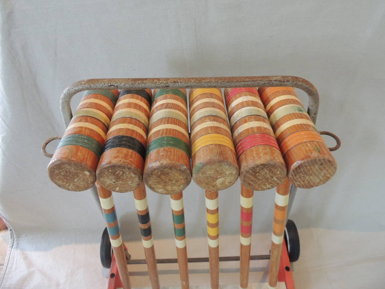 Croquet Set on Stand at 1stDibs