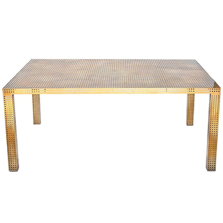 Bronze Precision Dining Table at 1stDibs
