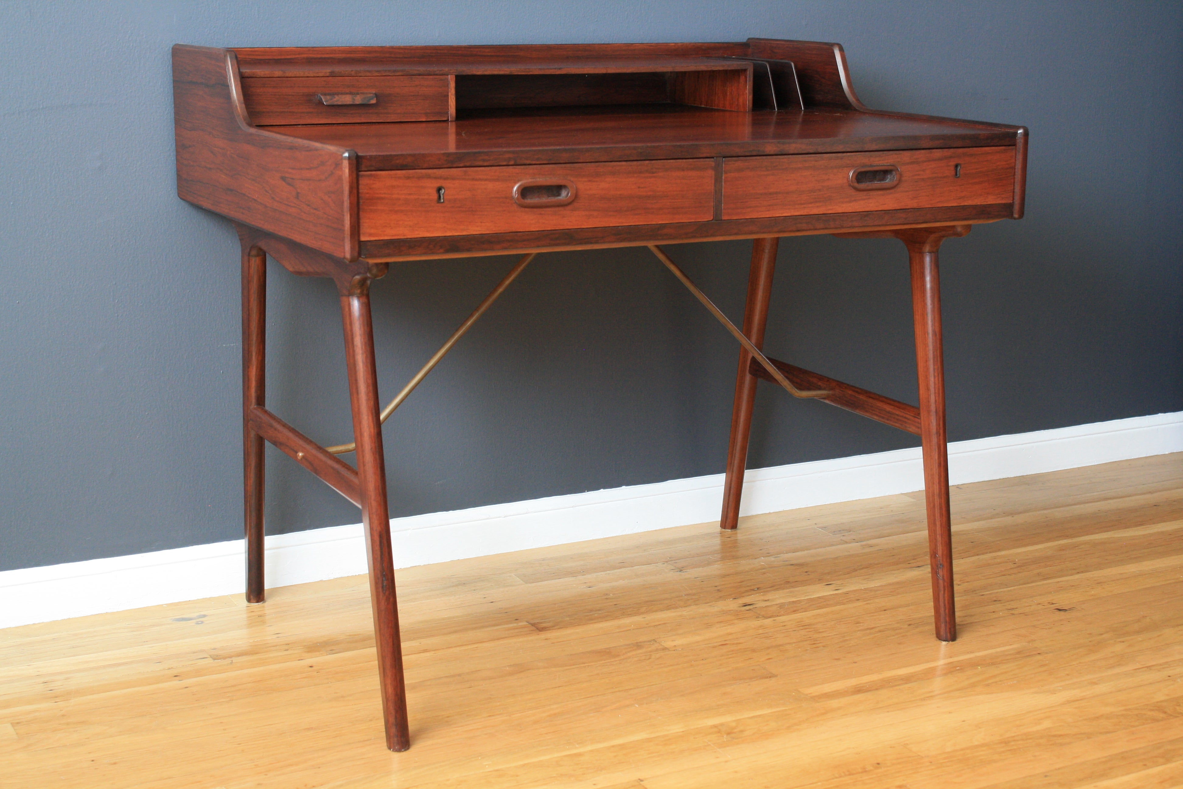Danish Modern Desk at 1stDibs