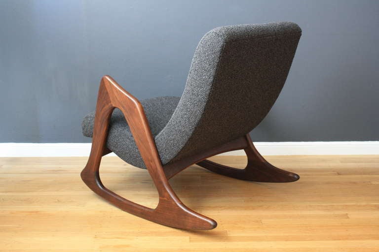 Mid-Century Modern Rocking Chair at 1stDibs