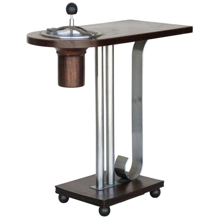 Art Deco Ashtray Side Table by Charles Hardy at 1stDibs | ash tray ...