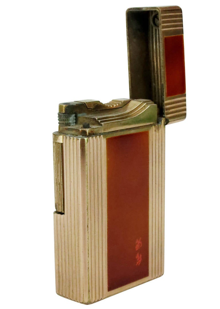 S.T. Dupont Line 1 Pocket Lighter at 1stDibs