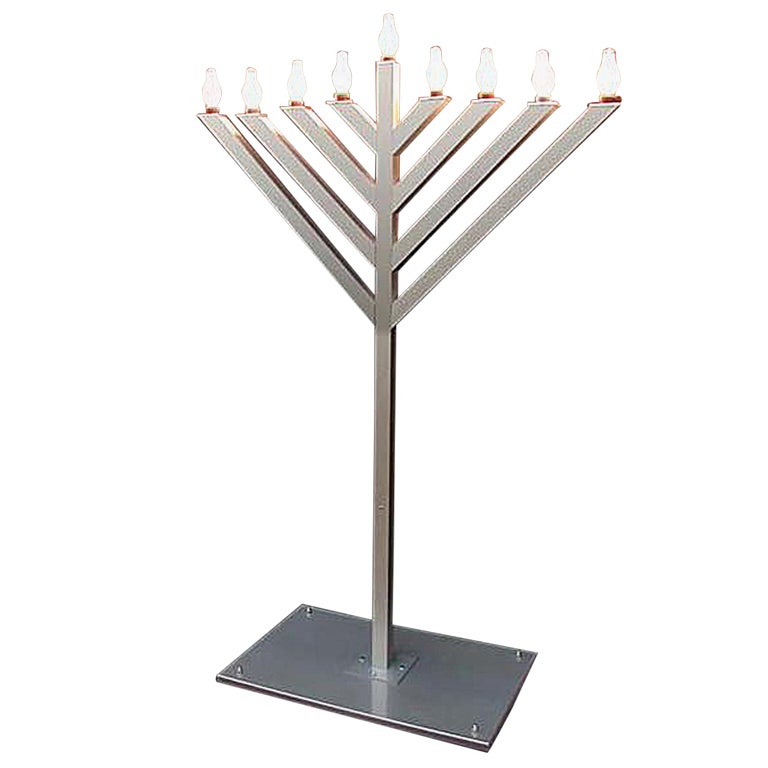 Oversize Indoor / Outdoor Electric Menorah ** Saturday Sale ** at 1stDibs