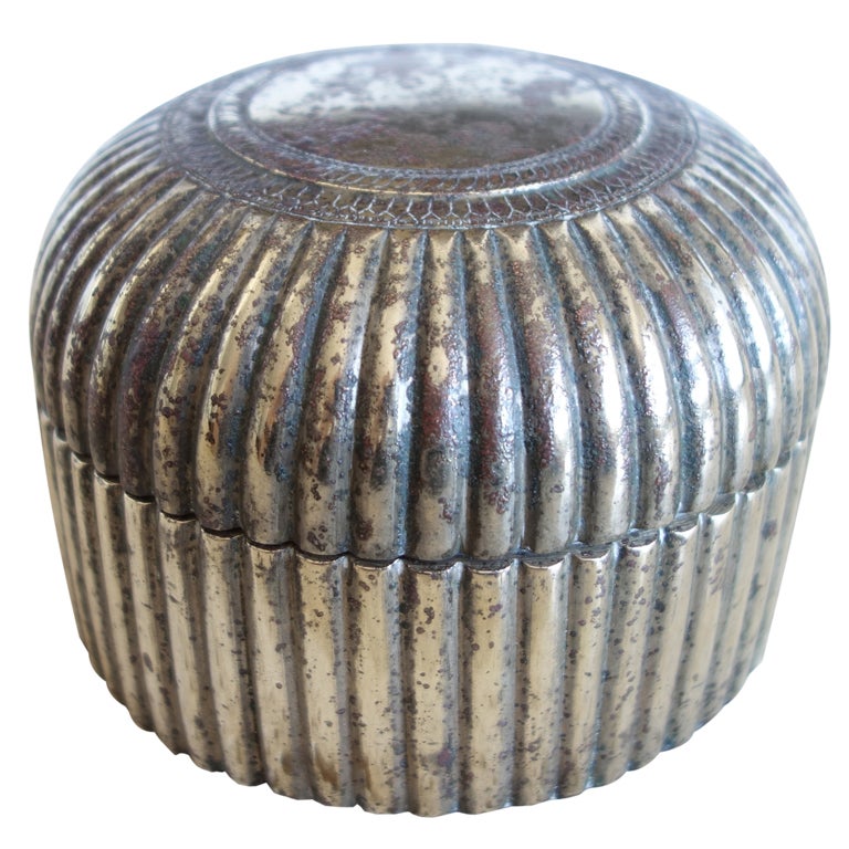 Indian Silver Pandan Box at 1stDibs