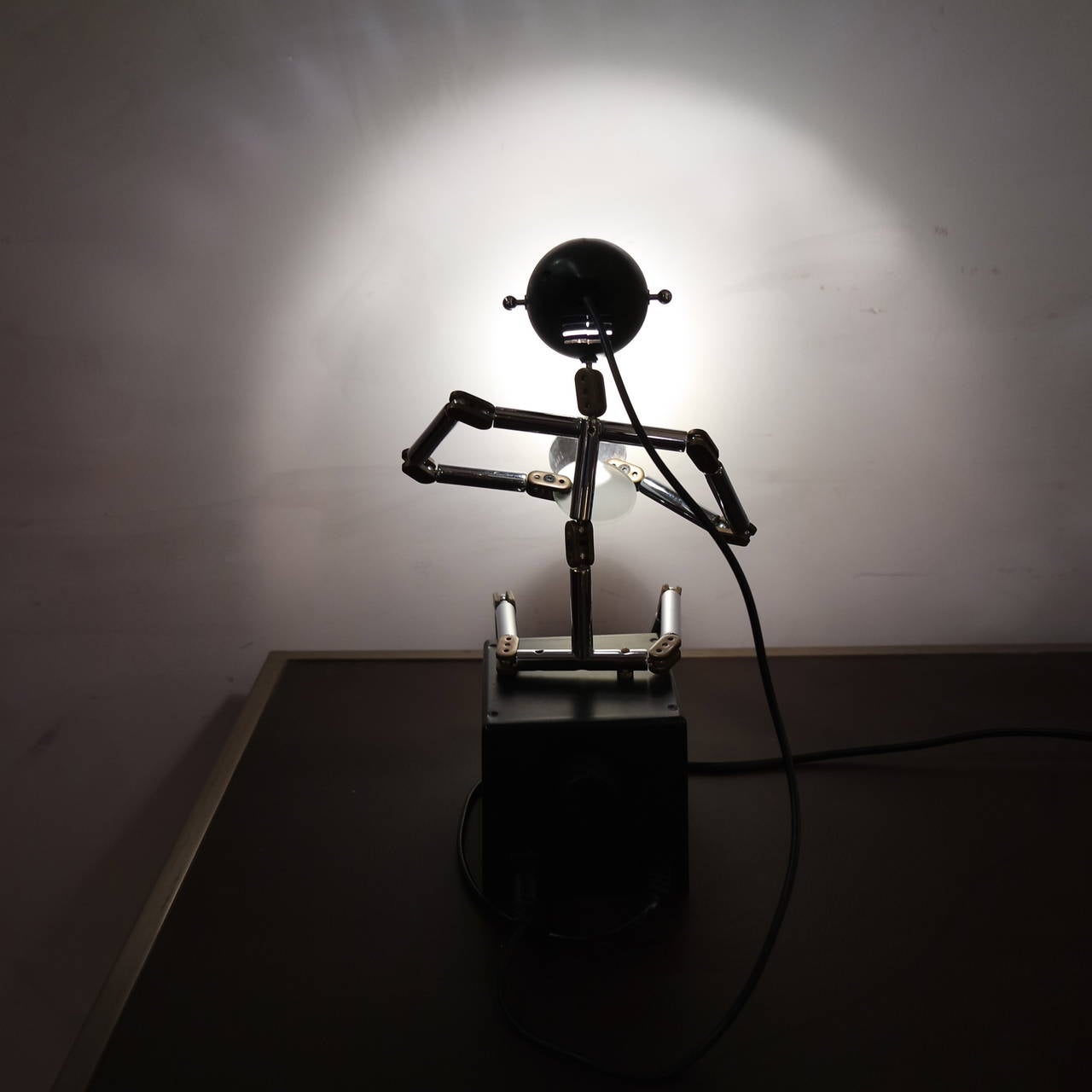 Amazing mannequin lamp at 1stDibs