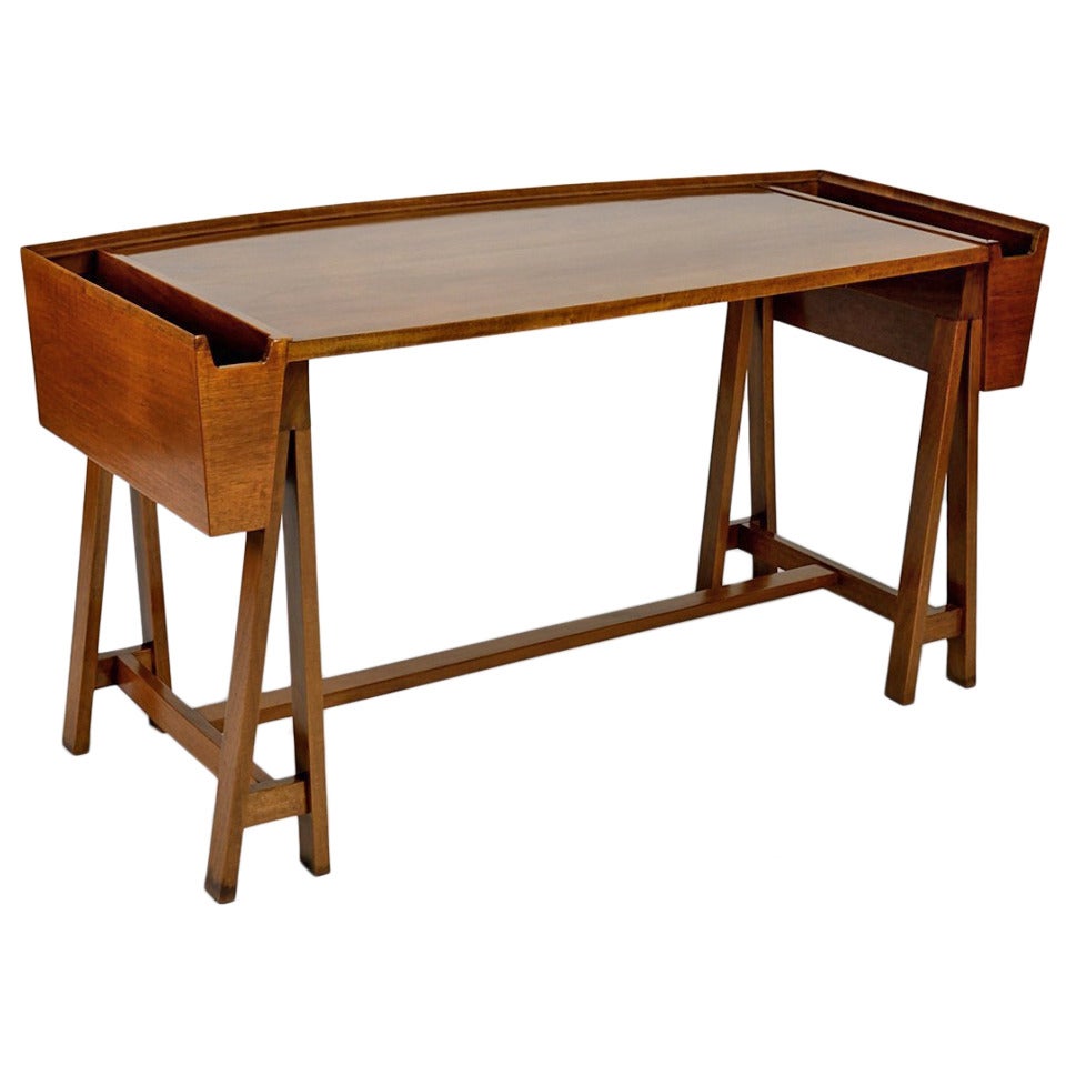 Unusual modernist italian goldsmith desk from the 1940s. at 1stDibs