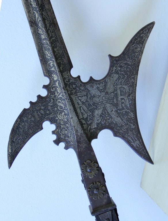 19th Century Reproduction of a 1558 Halberd for Ferdinand II at 1stDibs